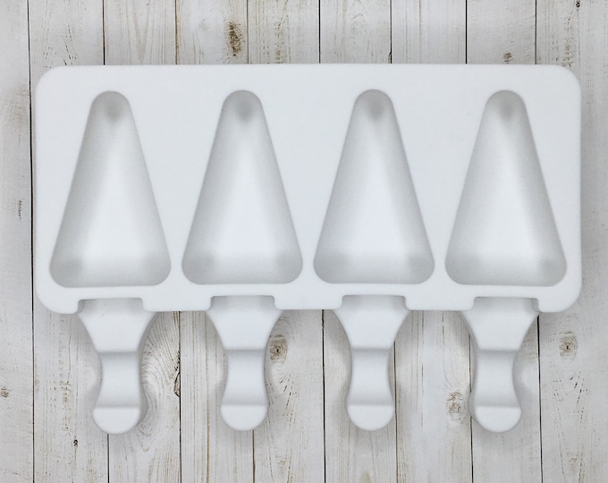 Mini Triangle Popsicle Mold/christmas Tree Cakesicle Mold - Etsy