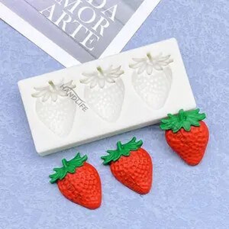 Strawberry Cake Mould - Etsy