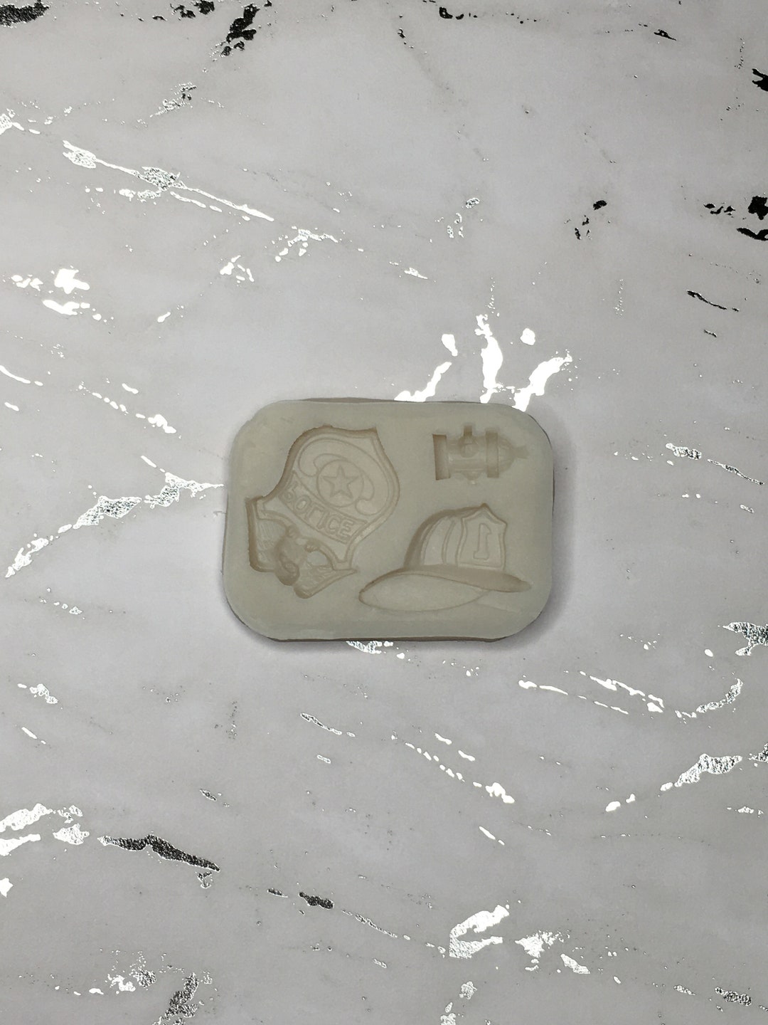 Police Theme Silicone Mold/police Badge Mold - Etsy