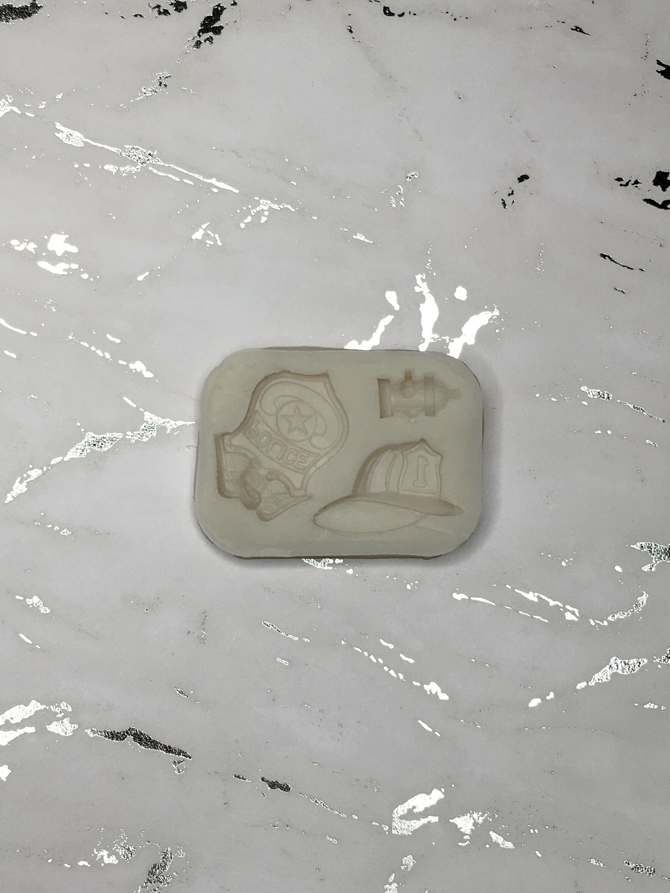 Police Theme Silicone Mold/police Badge Mold - Etsy