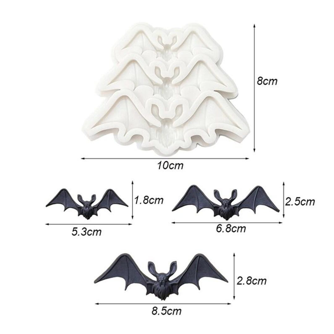 Bat Halloween Silicone Mold/bat Silicone Mold - Etsy