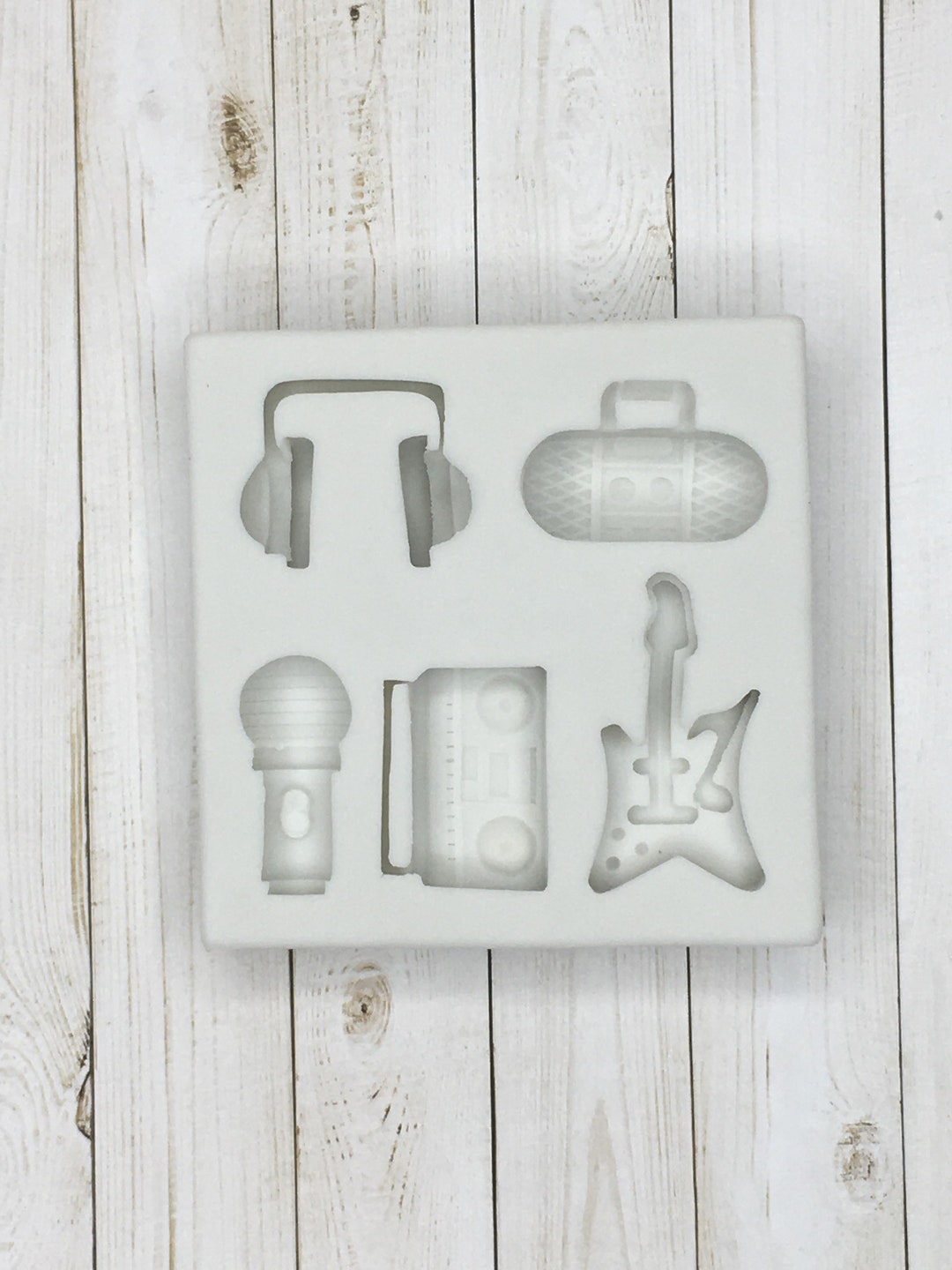 Guitar, Mic, Headphone Silicone Mold - Etsy