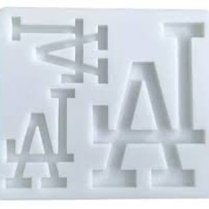 L.A. Logo Silicone Mold/ LA Logo Silicone Mold - Etsy