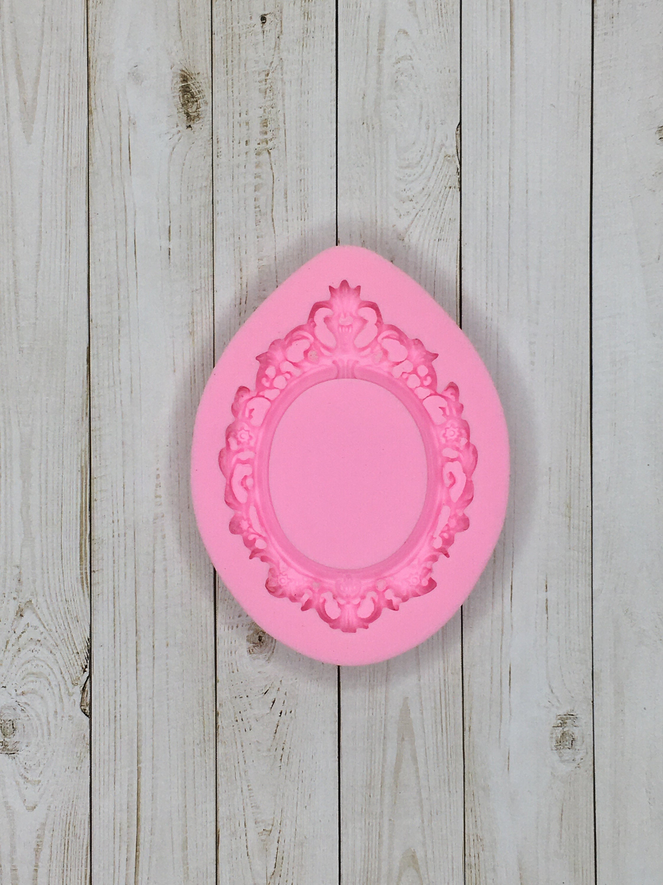 Oval Frame Silicone Mold - Etsy