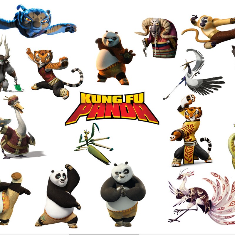 Kung fu panda twitch emotes - Etsy.de
