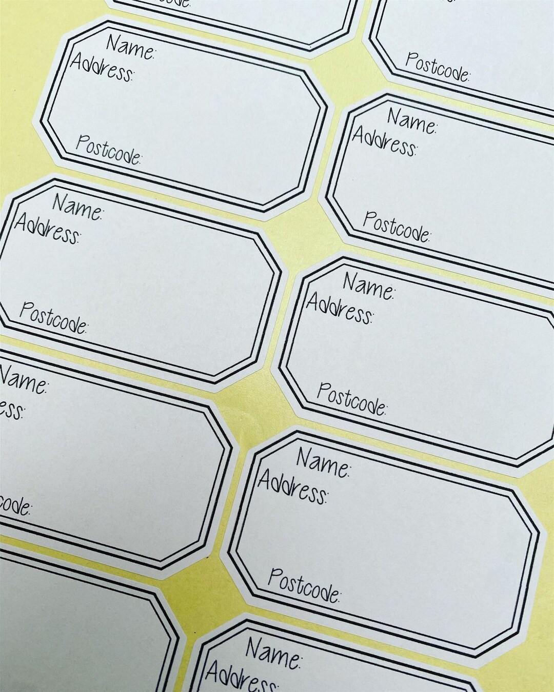 Address Labels. 10 per Sheet. - Etsy