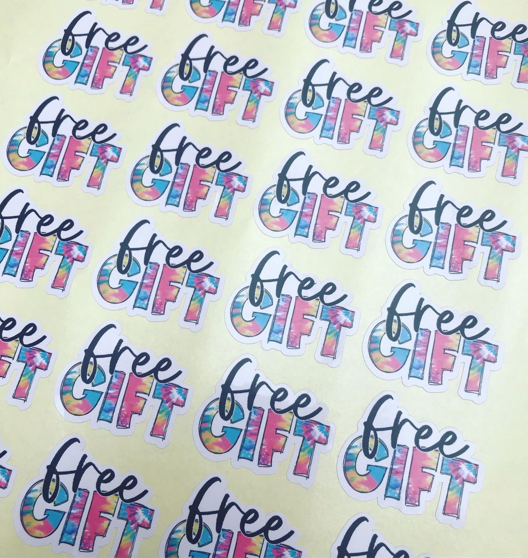 Free Gift Stickers! 32 per Sheet. - Etsy UK