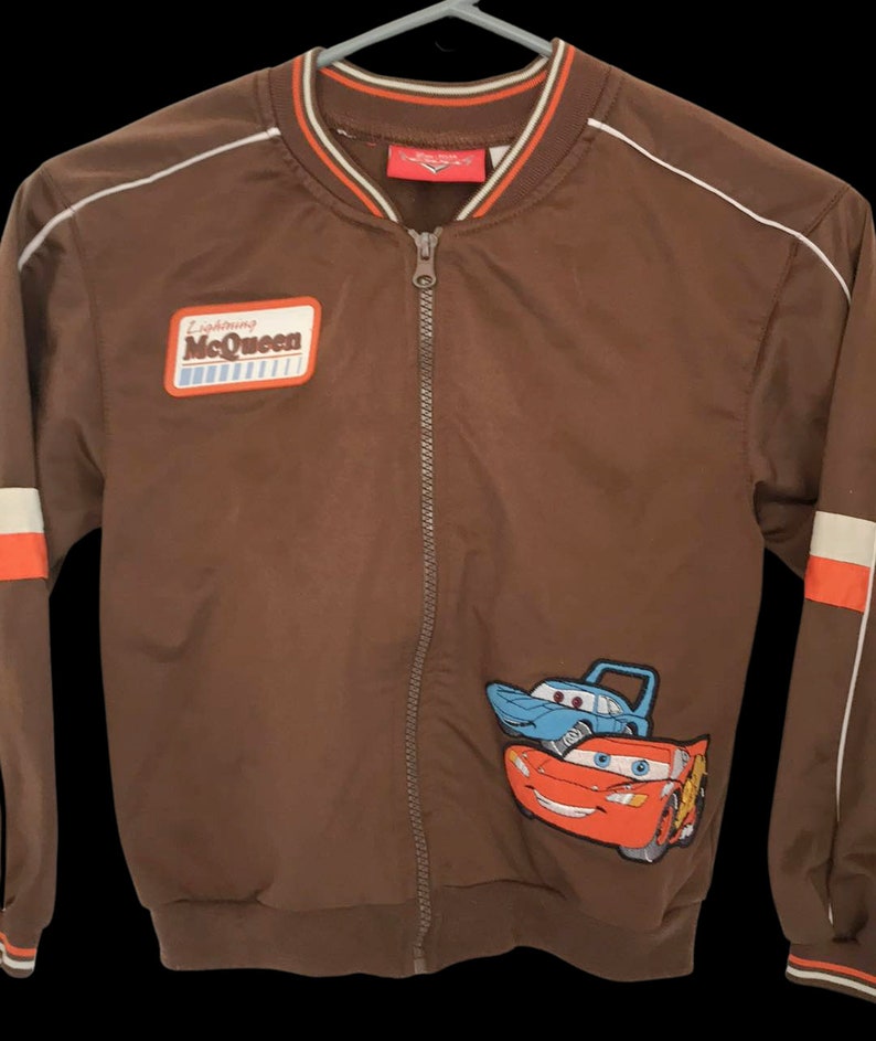 Disney Pixar Cars Lightning Mcqueen Jacket - Etsy