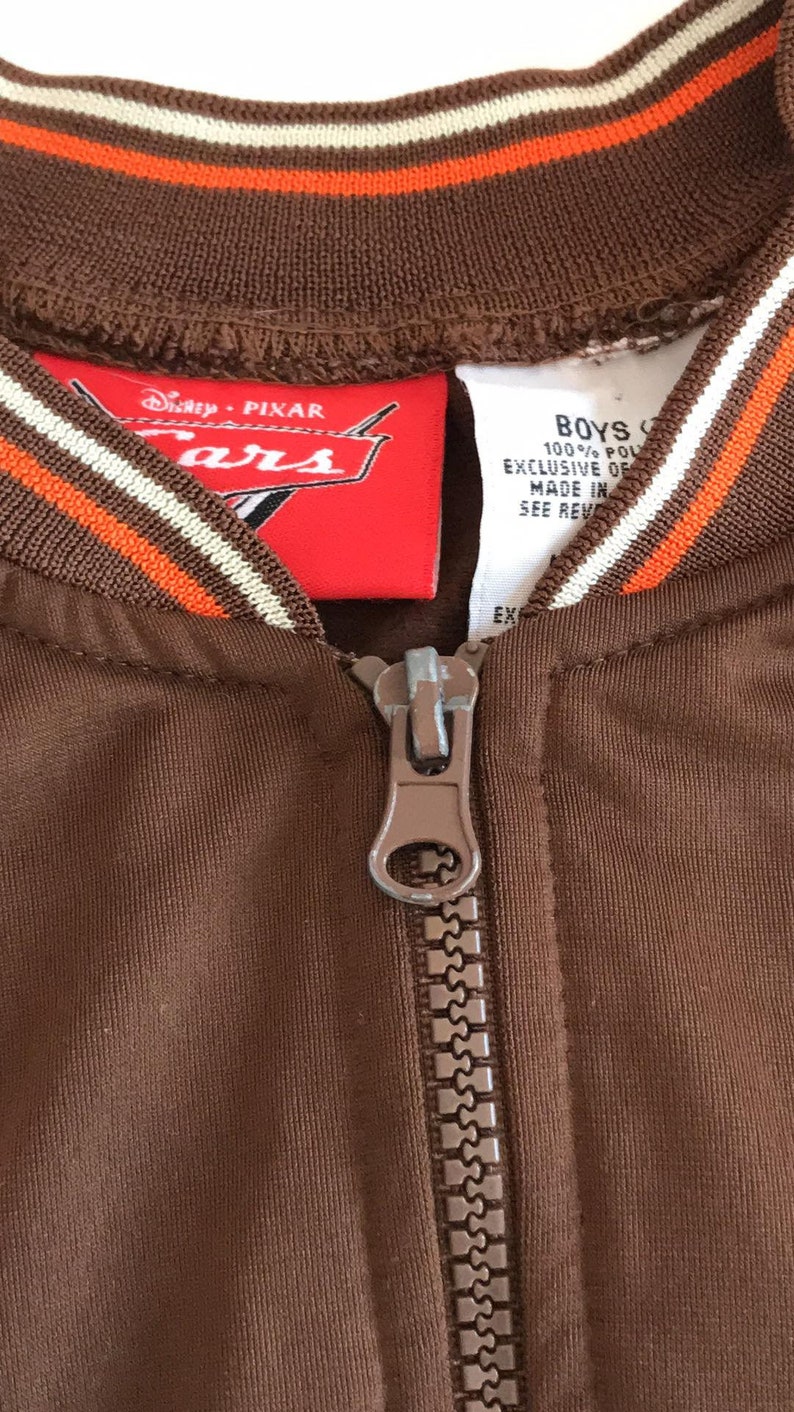 Disney Pixar Cars Lightning Mcqueen Jacket - Etsy