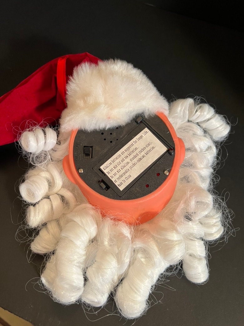 Vintage Musical Santa Greeter Motion Activated - Etsy