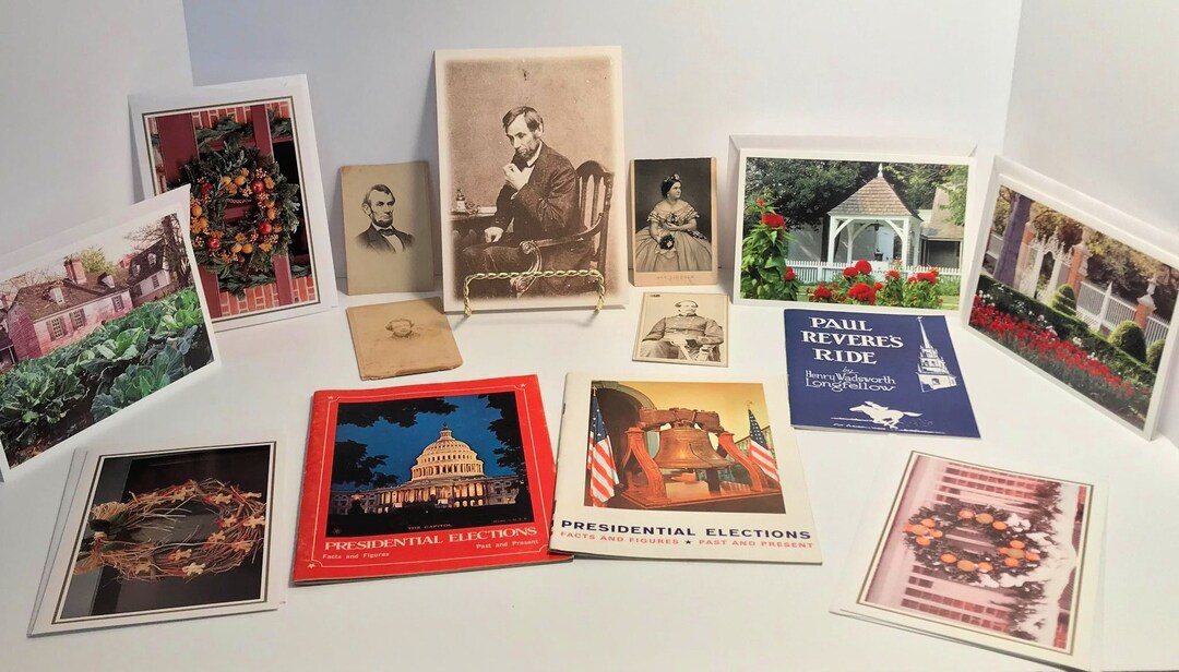 Vintage President U.S. Booklets and Photos - Etsy