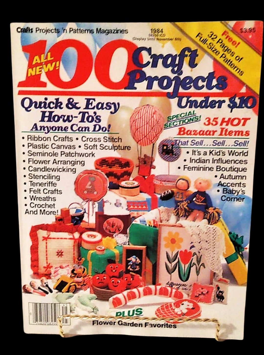 Vintage Crafts Projects N' Patterns Magazine 100 Craft Projects Under ...