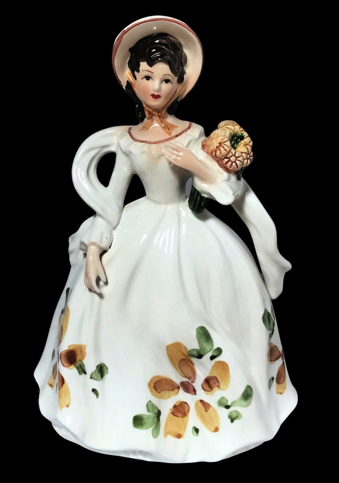 Vintage Napco Ceramic Lady Planter C6871 - Etsy