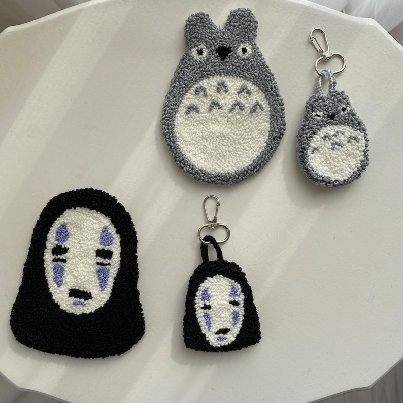 Studio Ghibli Coaster Studio Ghibli Keychain Personalized - Etsy