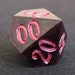 Ruby Red Red Handmade Resin Sharp Edge Dice Set DND 5E, Pathfinder, RPG ...