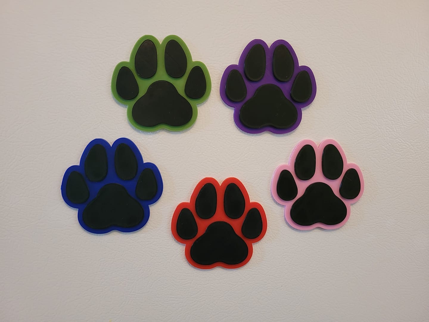 Dog Paw Magnet - Etsy