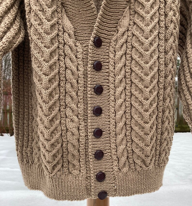 Customizable Cozy Cowl-collared Cardigan - Etsy