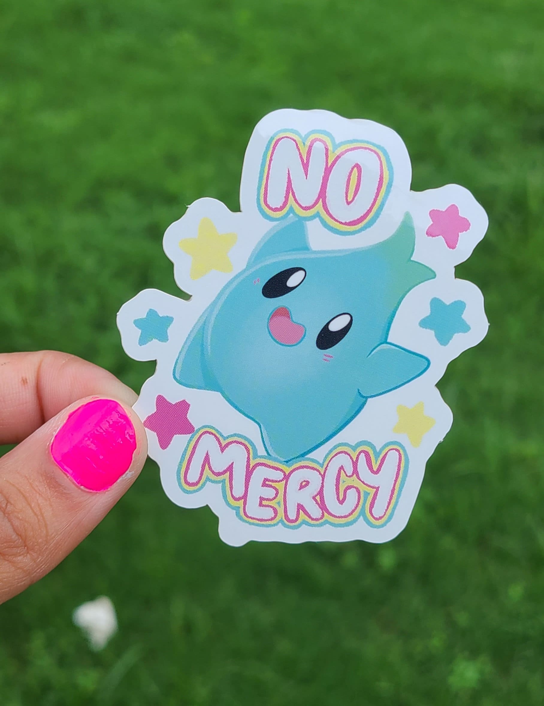 No Mercy Sticker / Funny / Meme Sticker / Luma / Fanmade - Etsy