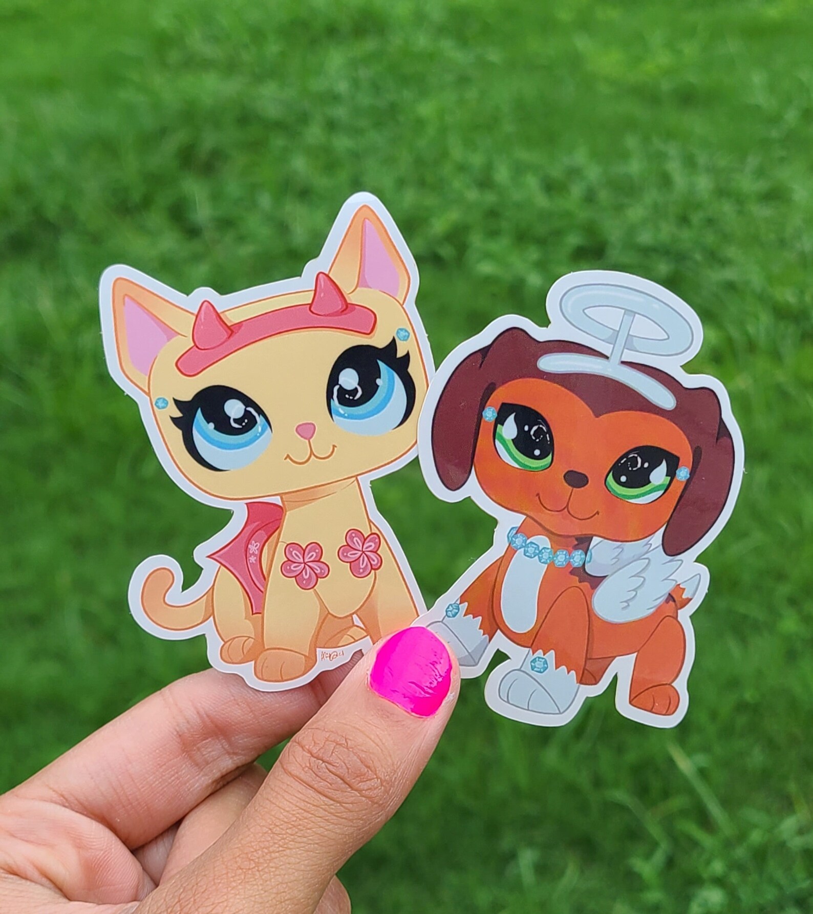 LPS Popular Stickers / Brooke Hayes / Savannah Reed / Cute Sticker - Etsy
