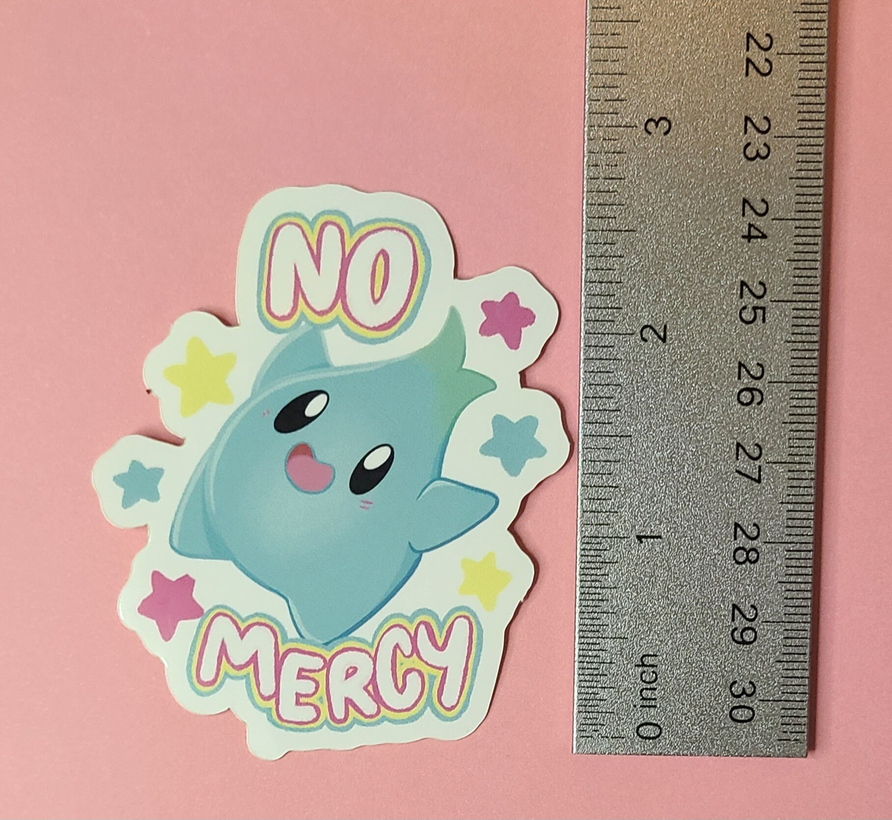 No Mercy Sticker / Funny / Meme Sticker / Luma / Fanmade - Etsy