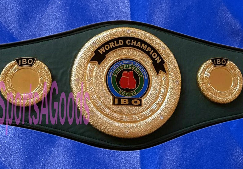 IBO International Boxing Organization Title Championship Belt Adult ...