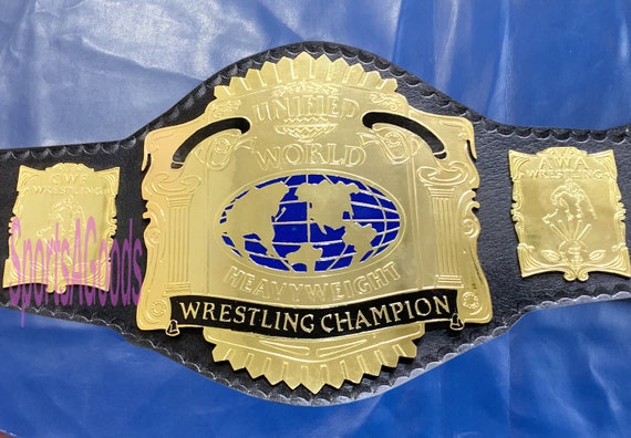 USWA Unified World Heavyweight Wrestling Championship Belt - Etsy