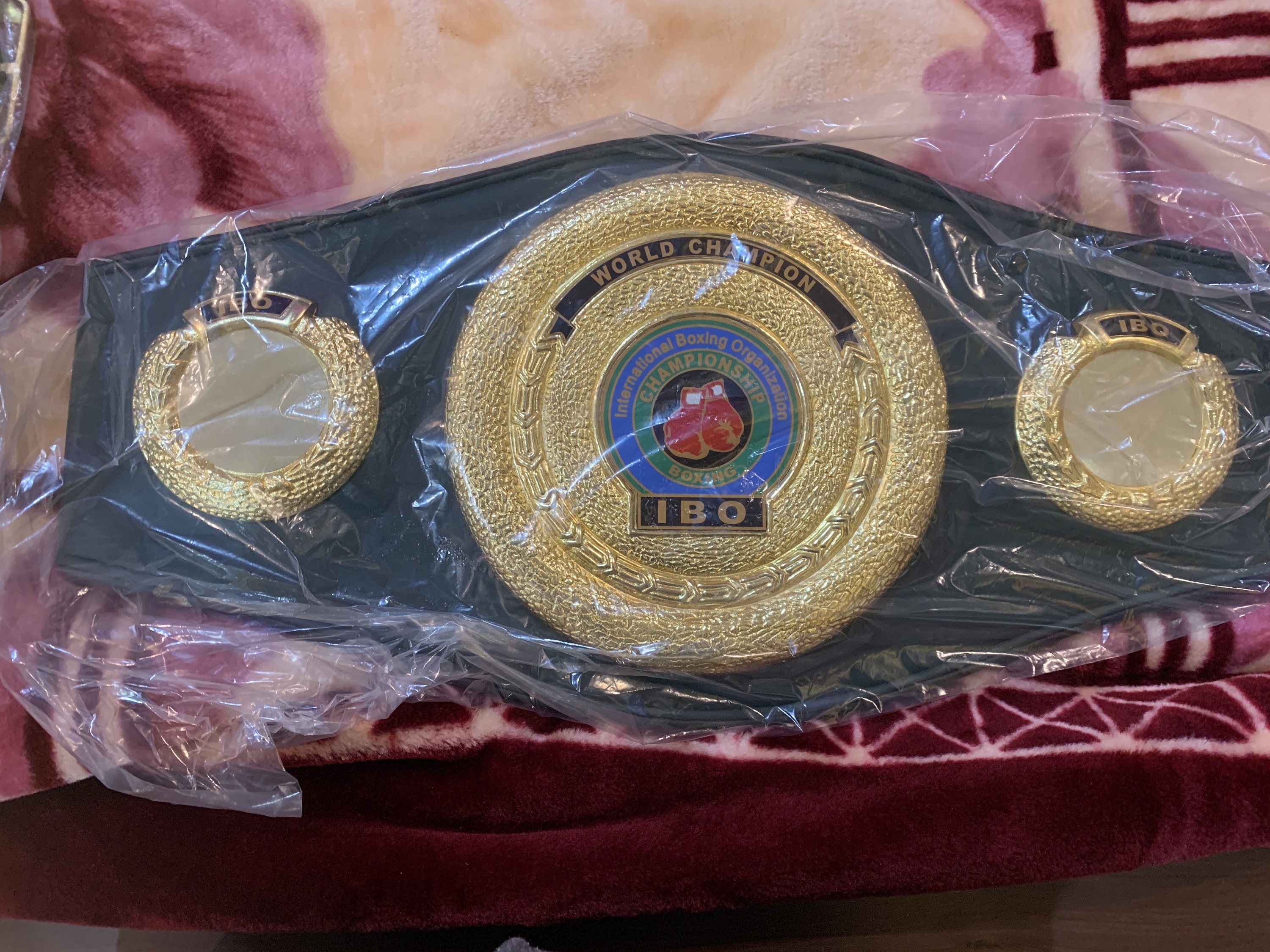 Boxing Set Wbc,ibo,ibf,wbo,wba World Boxing Championship Belt Adult ...