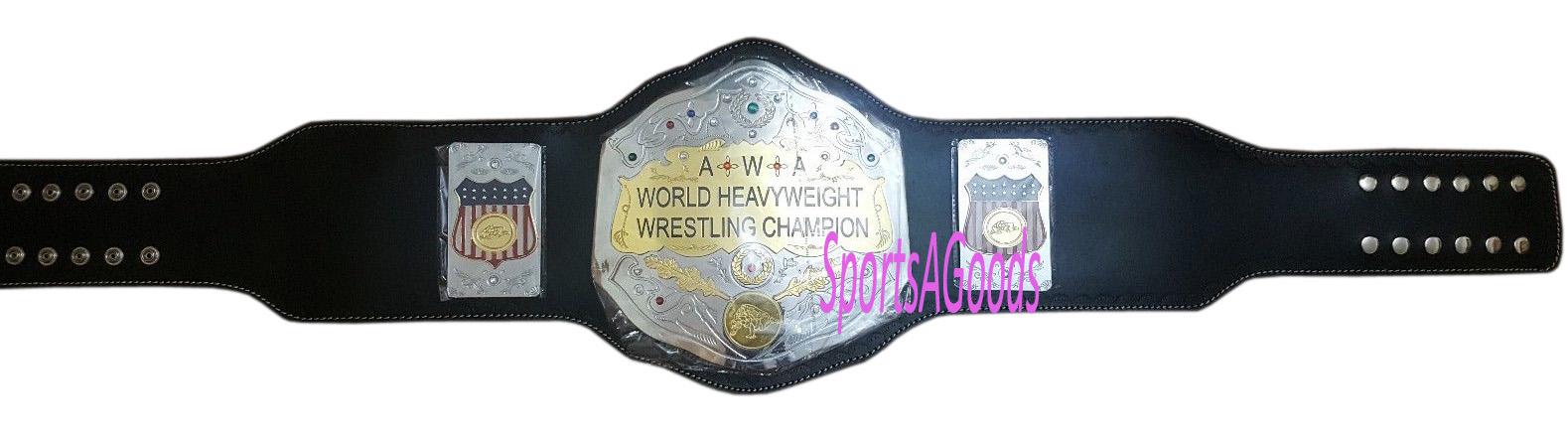 AWA World Heavyweight Wrestling Championship Belt Adult Size - Etsy
