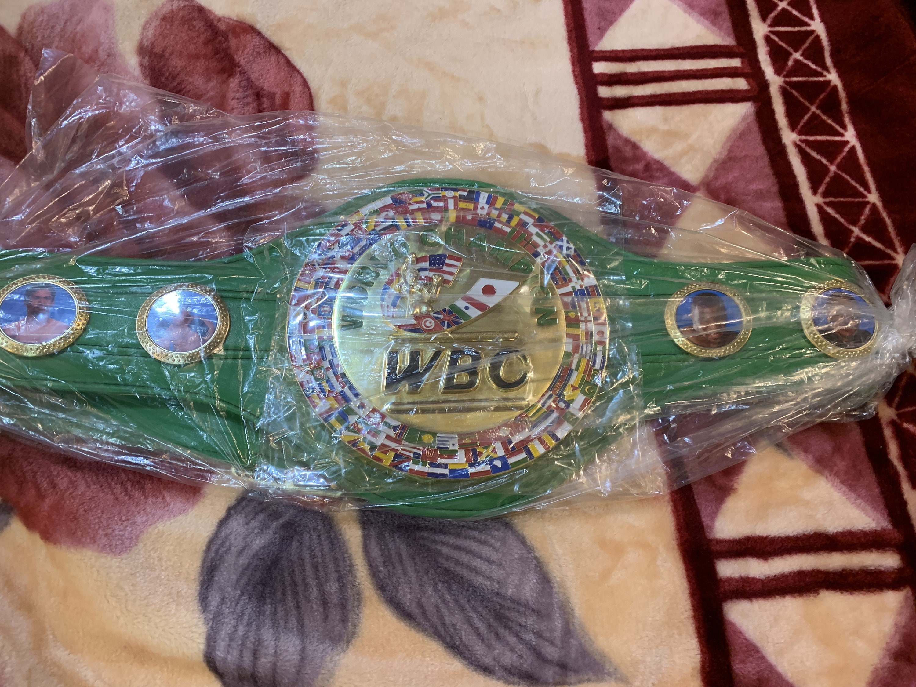 Boxing Set Wbc,ibo,ibf,wbo,wba World Boxing Championship Belt Adult ...