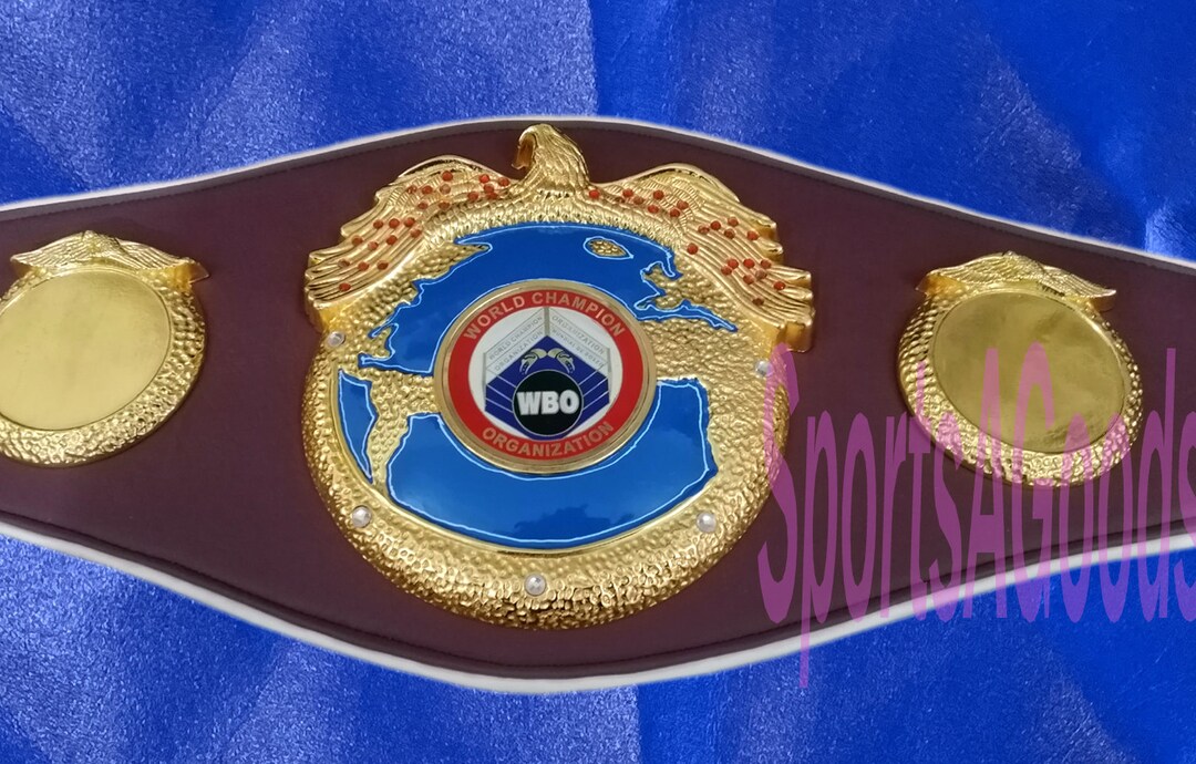 WBO World Boxing Organization Championship Belt - Etsy