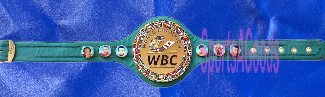 WBC World Boxing Championship Belt Adult Size Title Belt - Etsy