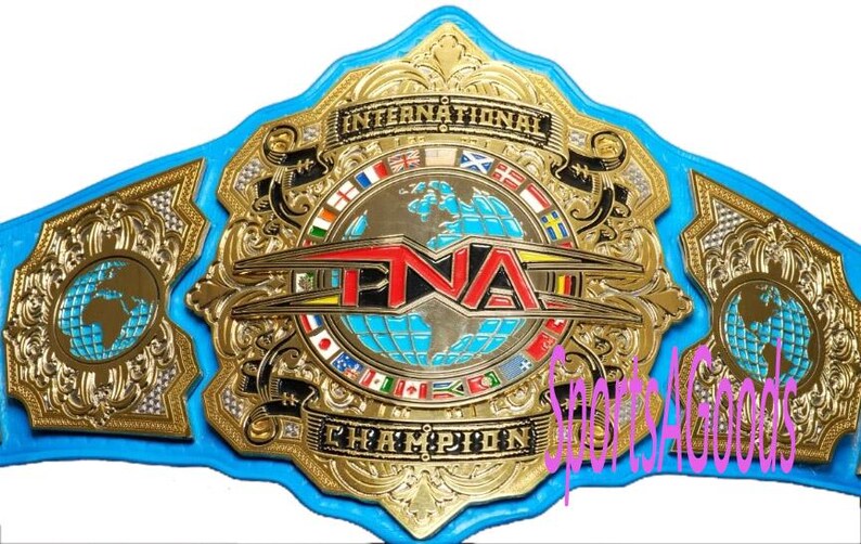 TNA International Championship Wrestling Belt Adult Size - Etsy