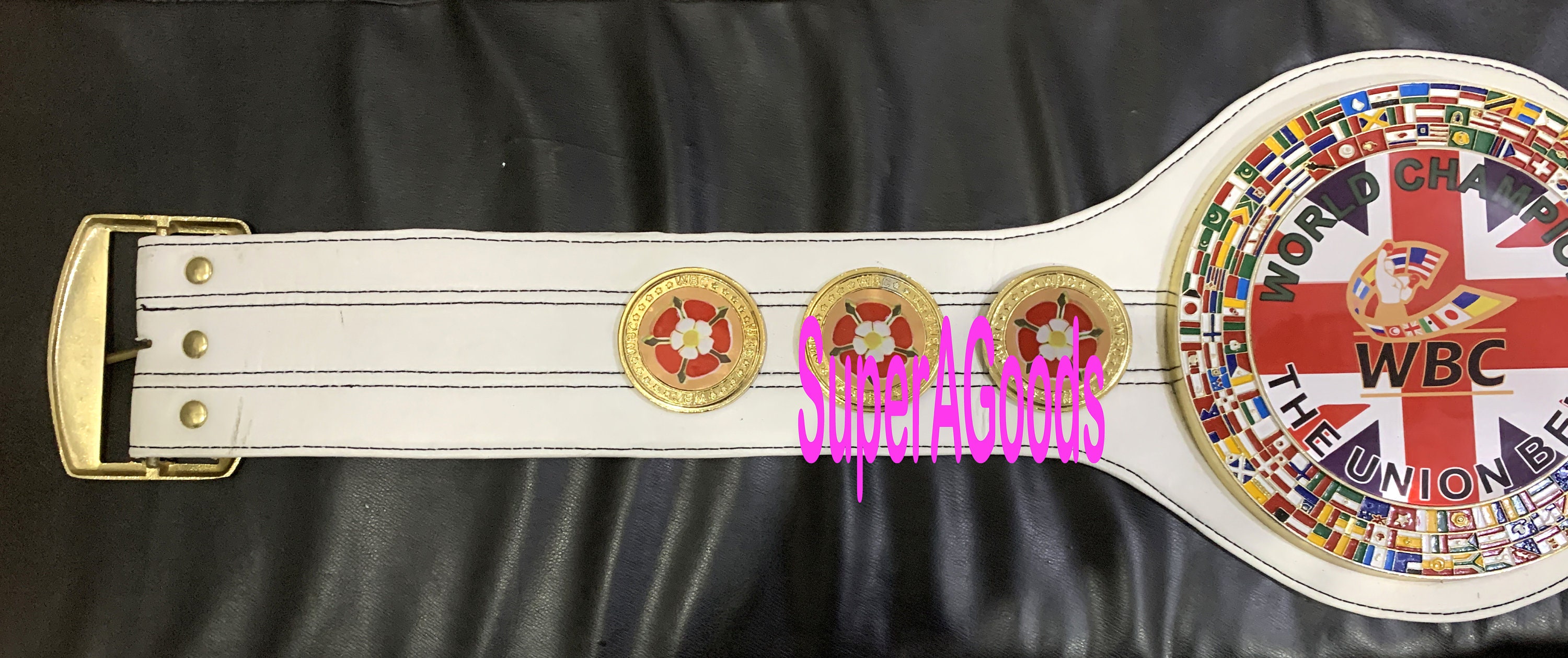 WBC Union Boxing Championship Belt Replica Adult Size - Etsy