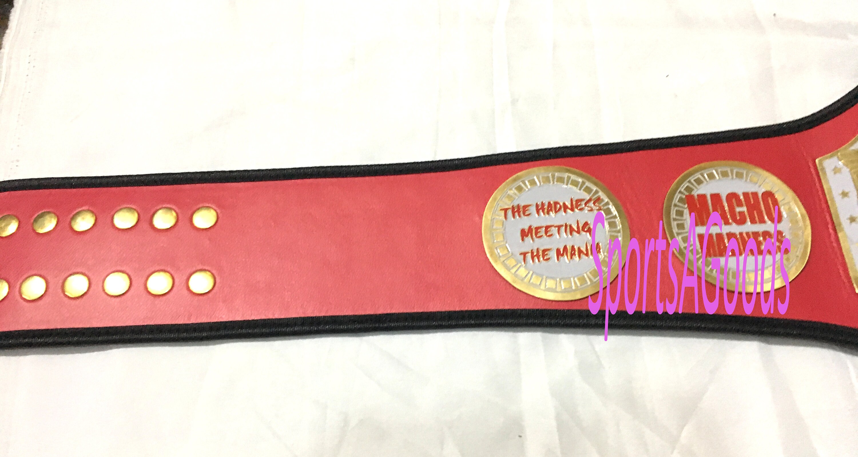Mega Power Randy Savage Wrestling Championship Belt Adult Size - Etsy