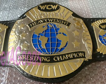 FTW TAZ Wrestling Championship Belt Gold Plated 4mm Zinc Title - Etsy