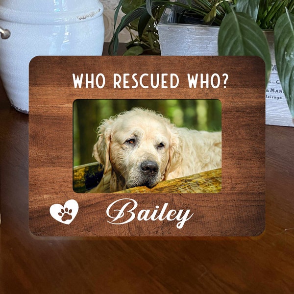 Who Rescued Who - Etsy