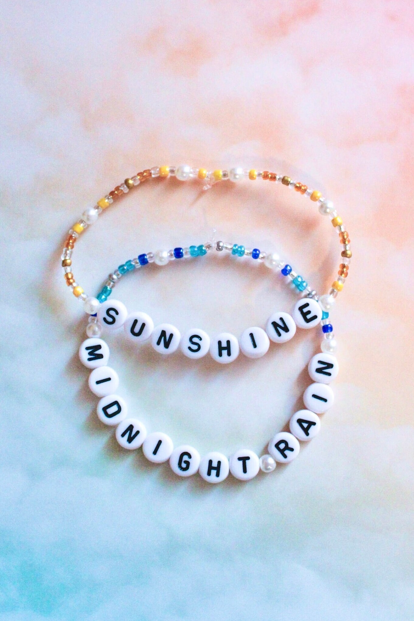 Matching Taylor Swift Lyric Friendship Bracelets Beaded Bracelets Eras ...