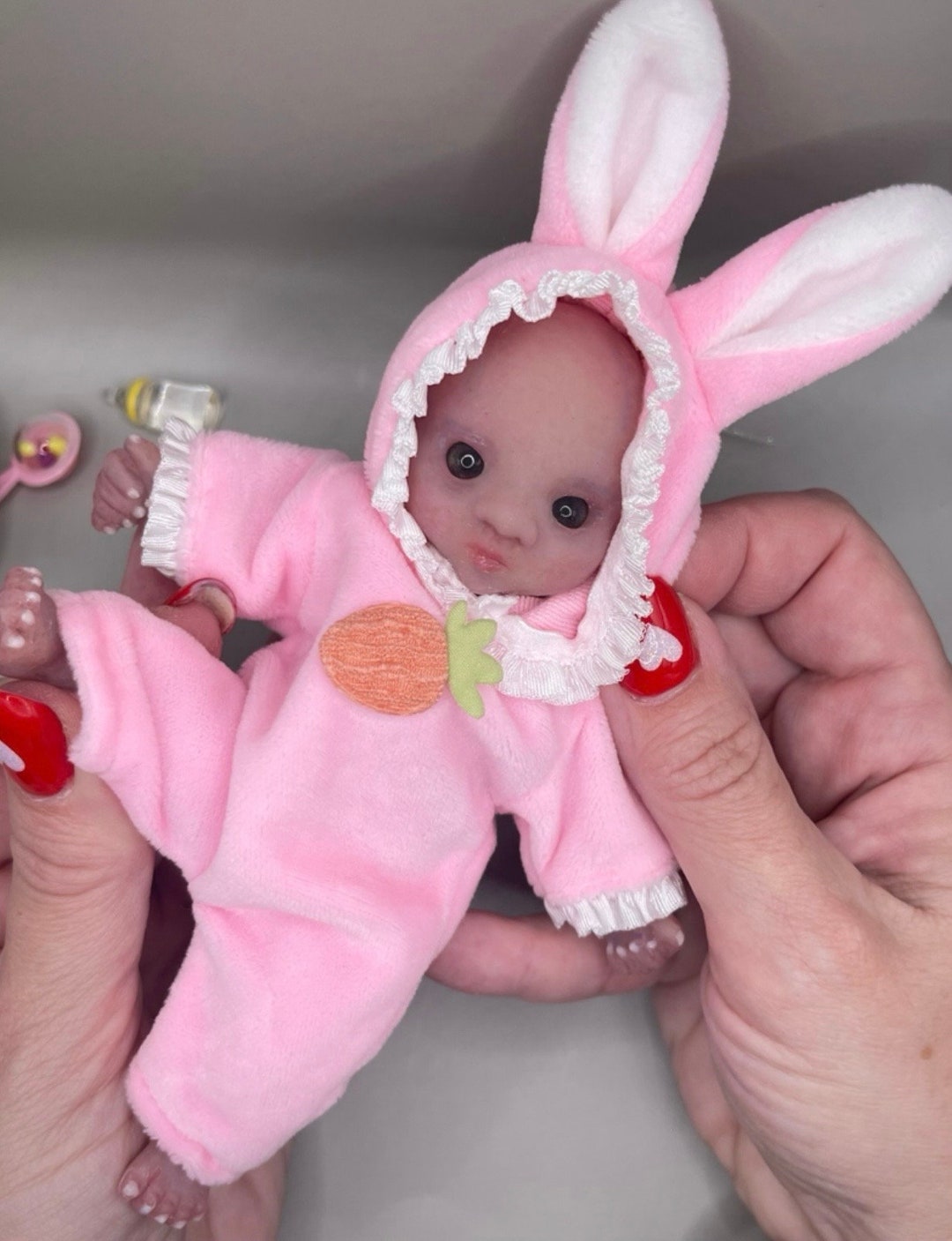 Silicone Baby clementine - Etsy