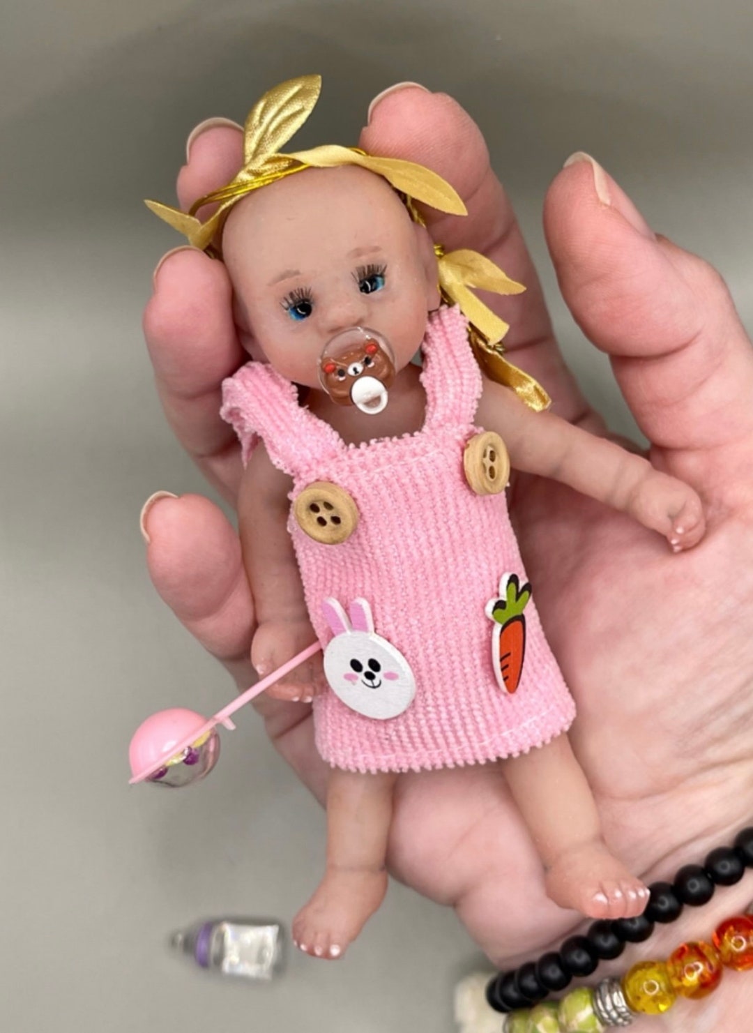 Silicone Mini Baby “luna” - Etsy