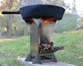 Outdoor Rocket Stove - Etsy