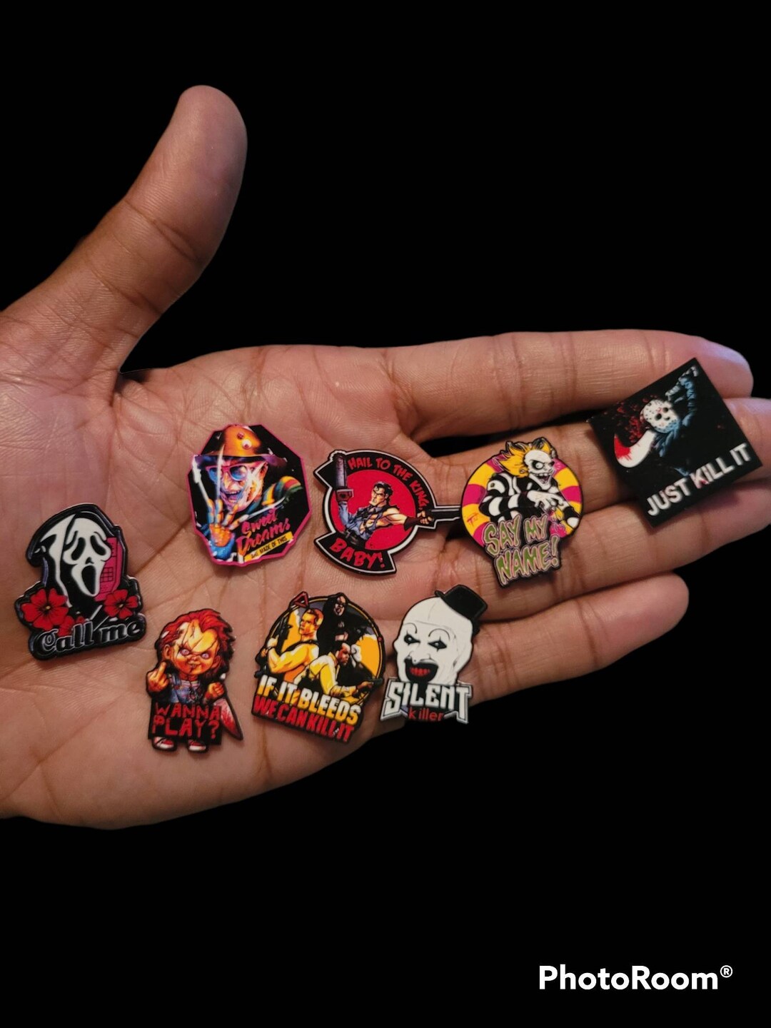 8 Piece Halloween Horror Villains and Heros Shoe Charms for Crocs - Etsy