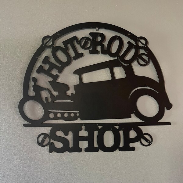 Vintage Hot Rod Metal Signs - Etsy