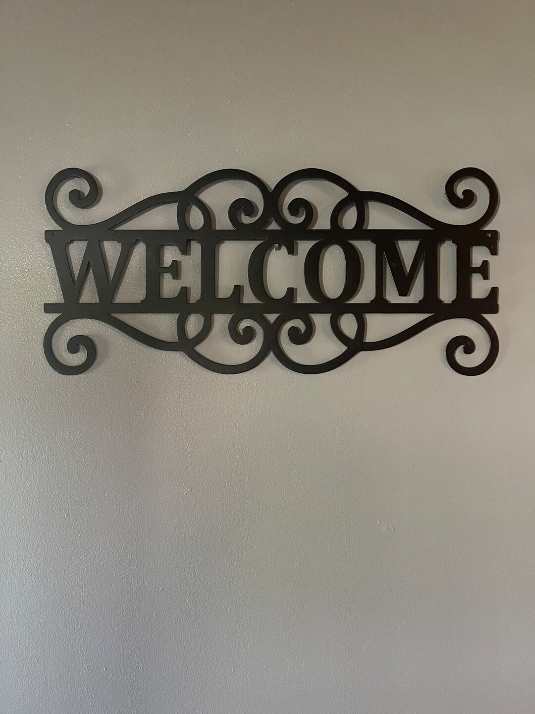 Welcome Sign | Metal Sign | Housewarming Gift | Unique Gift | Metal ...