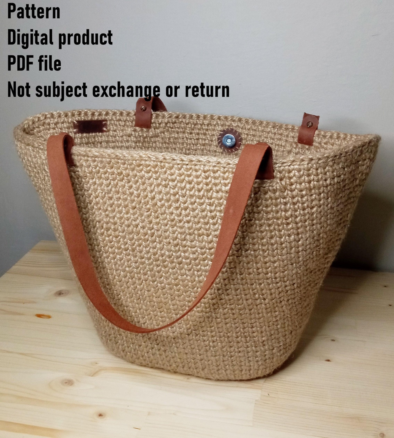 Crochet Bag Pattern, Tote Bag Pattern, Crochet Pattern Bag, Crochet ...