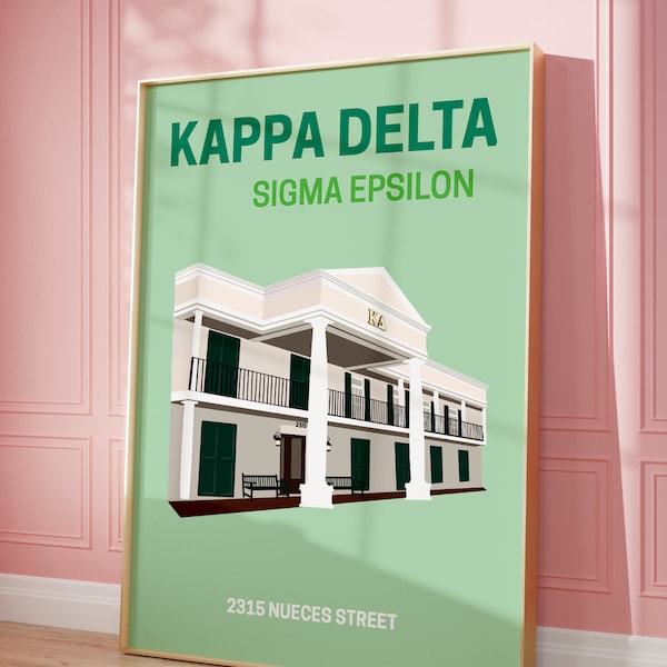 Kappa Delta Wall Art - Etsy