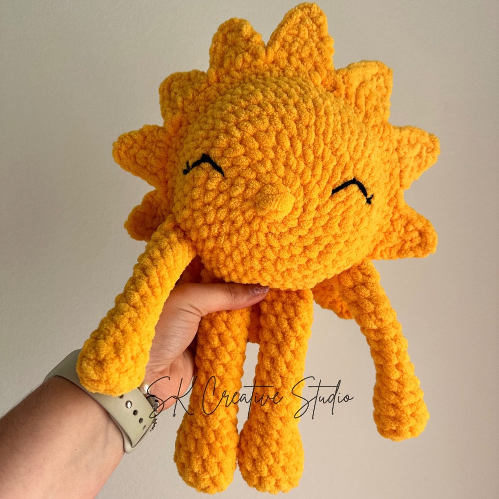 Raya the Little Sunshine, Crochet Decor, Home Decor, Crochet Nursery ...