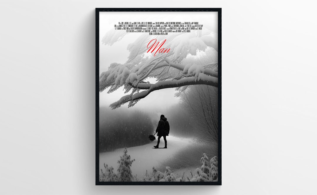 Affiche Josman Poster Man Rap français - Etsy France