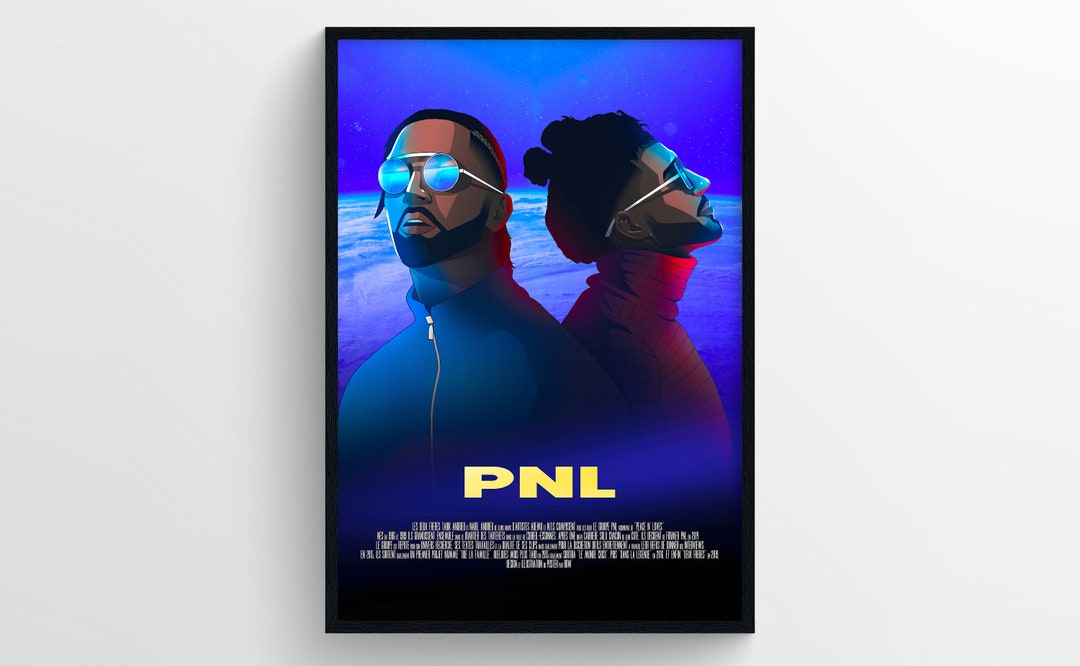 NLP Poster | Poster Two Brothers | French Rap - Etsy