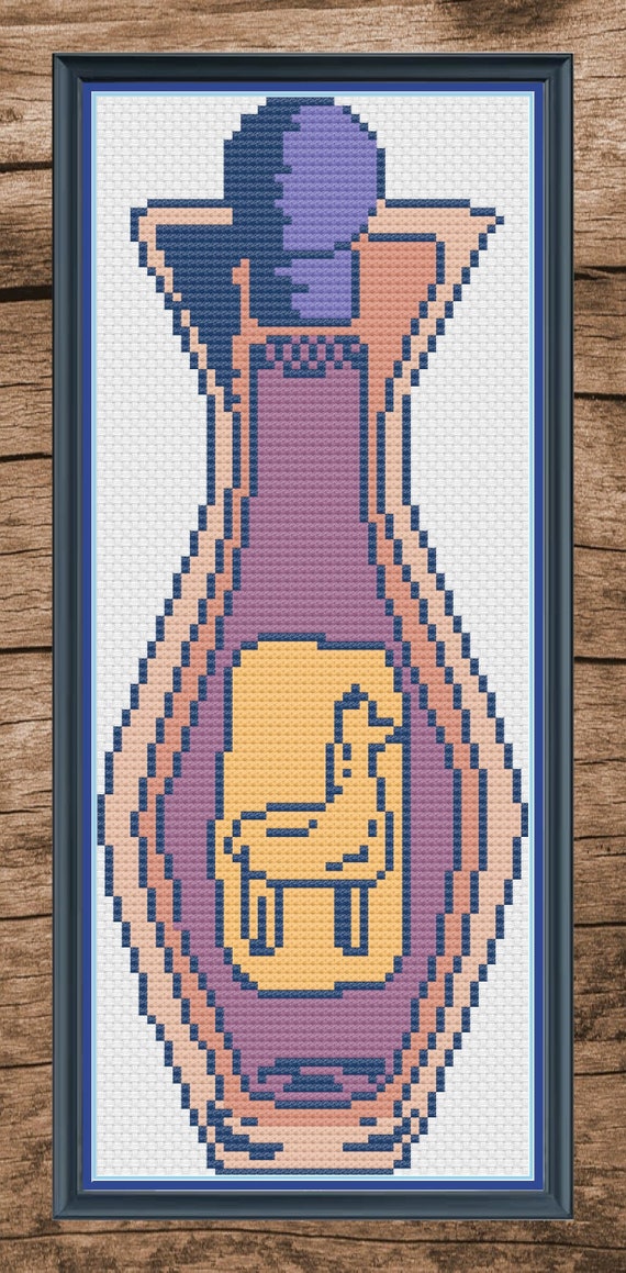 The Poison for Kuzco Kuzco's Poison Cross Stitch Pattern - Etsy