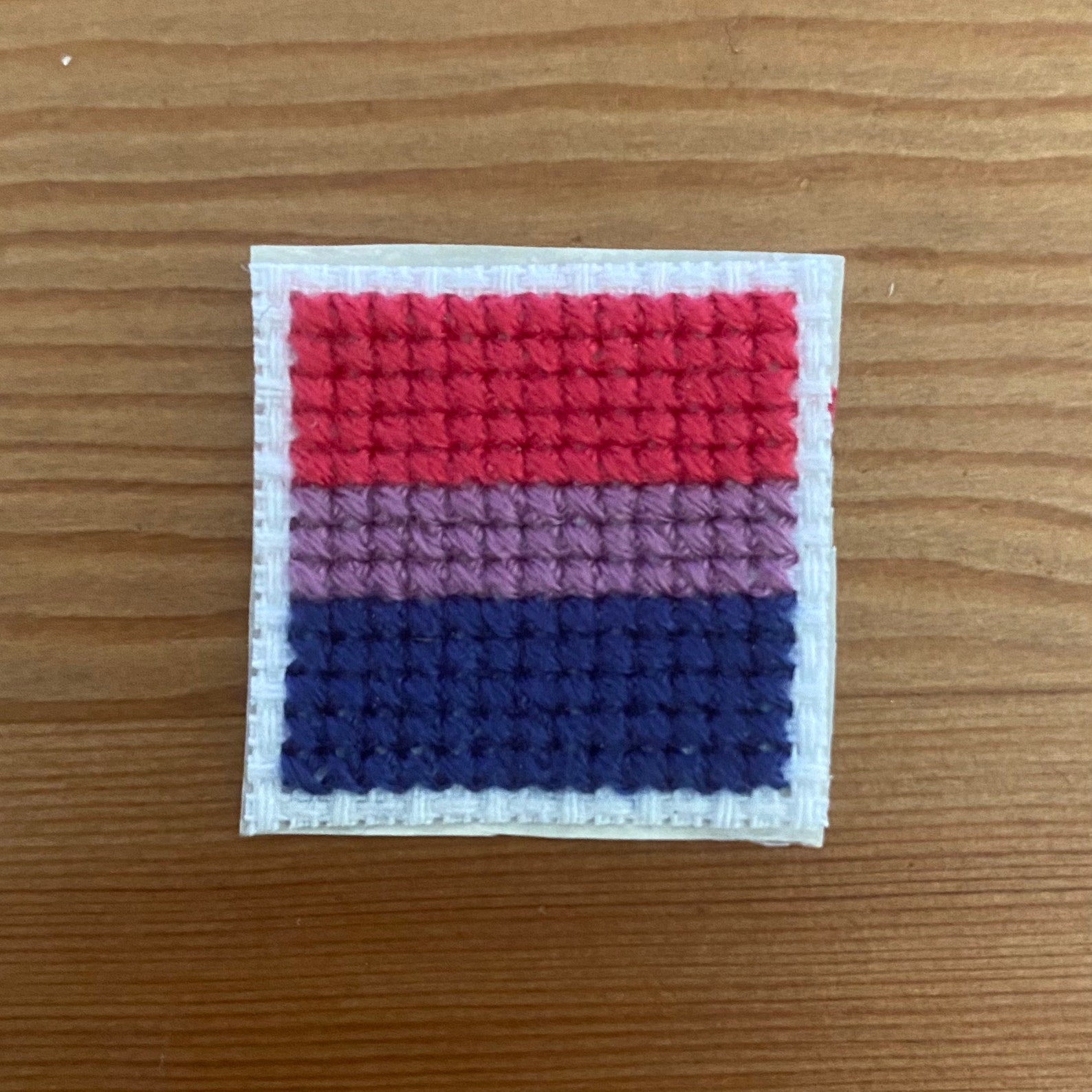 Tiny Bi Pride Flag Iron on Patch or Pin - Etsy